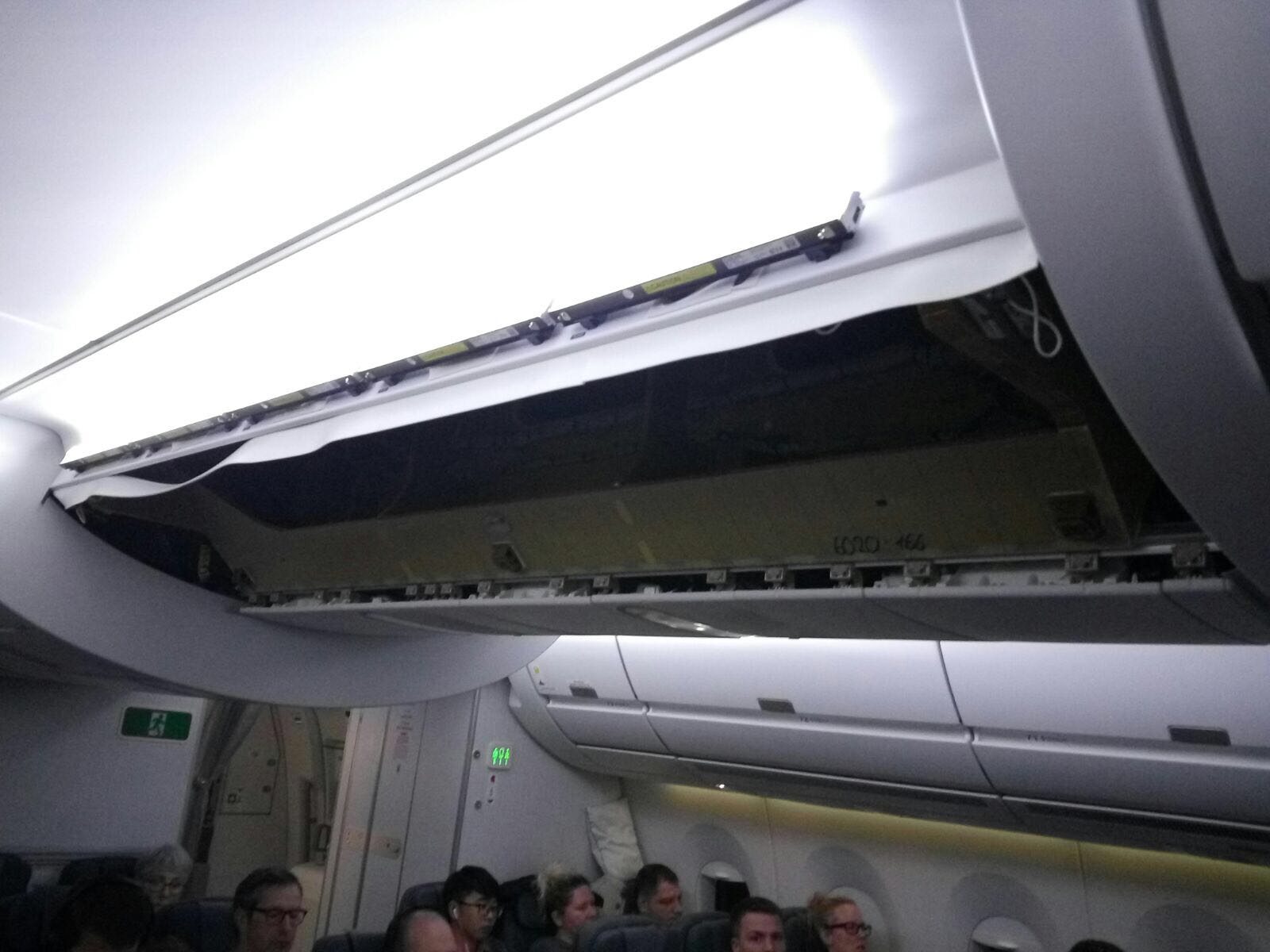 A350 overhead lockers - no space - FlyerTalk Forums